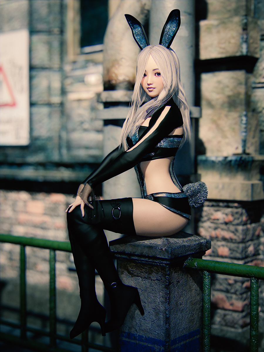 SciFi Bunny その2[pixiv_2017年9月12日 16:36投稿] – 夕日のトリコ